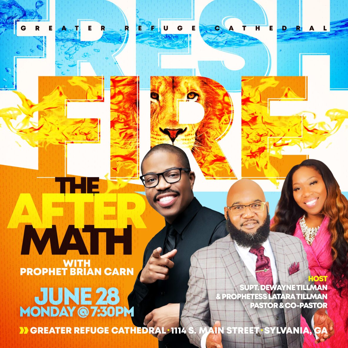 Fresh Fire Conference: The After Math (Sylvania, GA) | Brian Carn ...