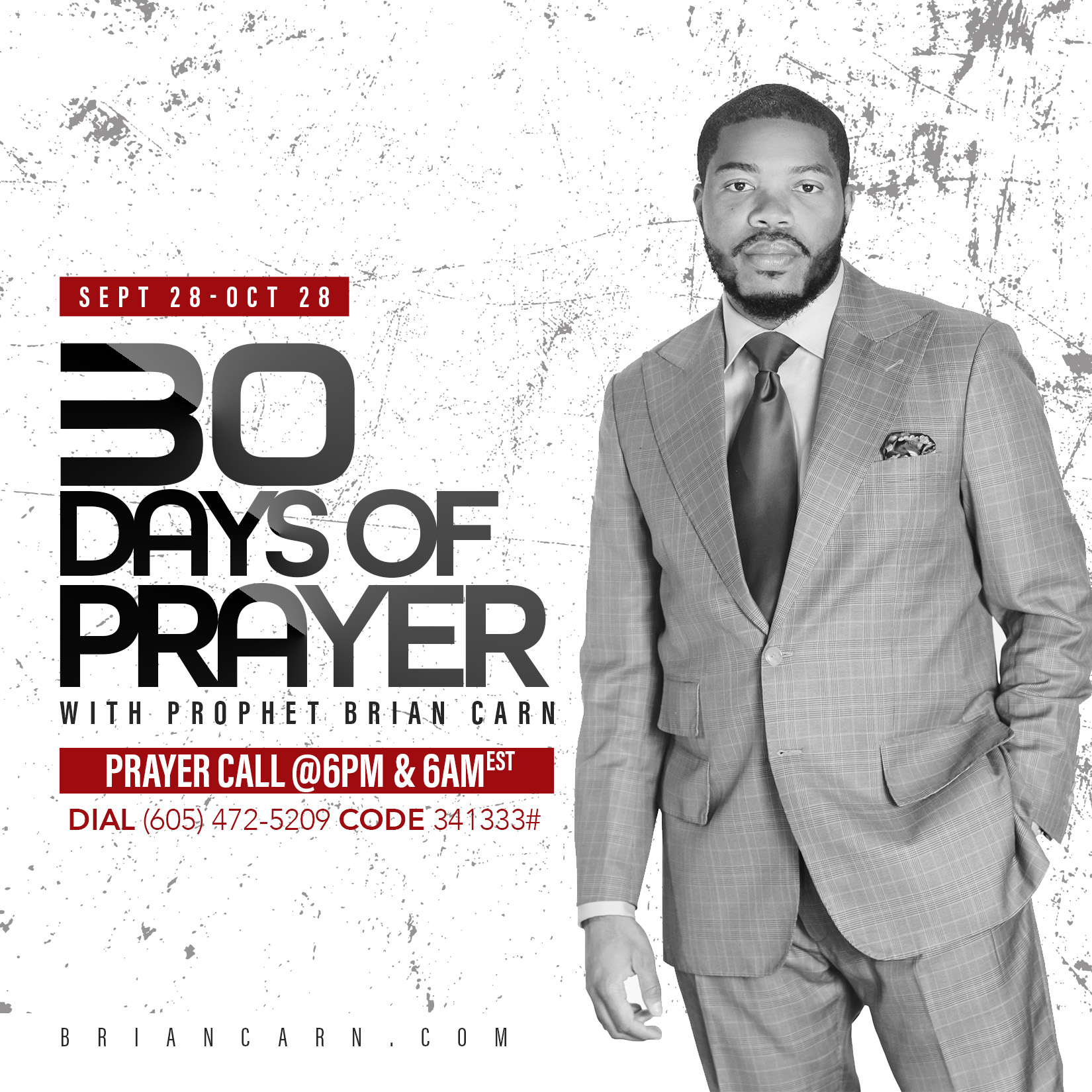 30 Days of Prayer | Brian Carn Ministries