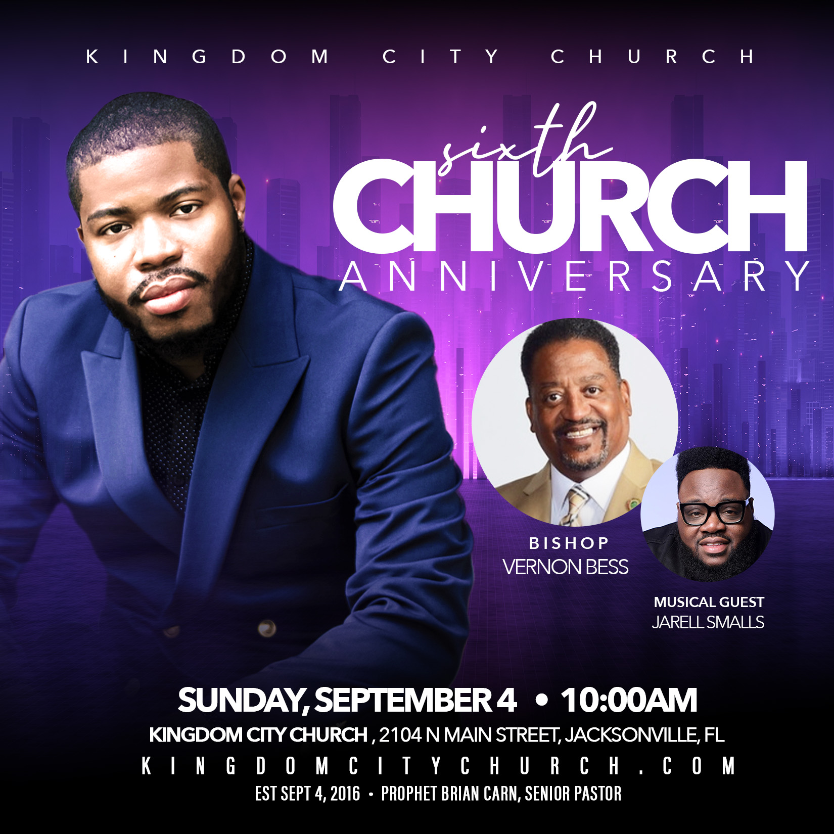 KCC 6th Church Anniversary Weekend | Brian Carn Ministries