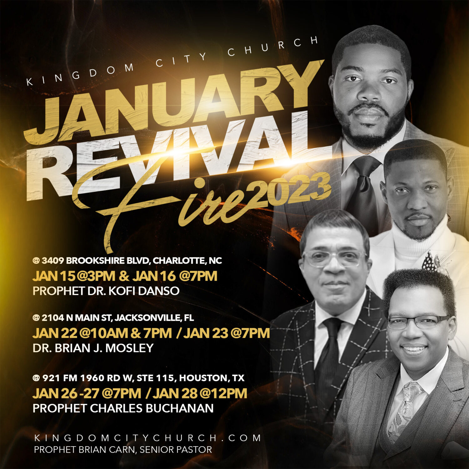 KCC January Revival Fire 2023 | Brian Carn Ministries