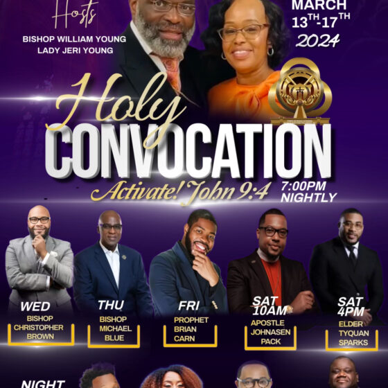 Itinerary | Brian Carn Ministries