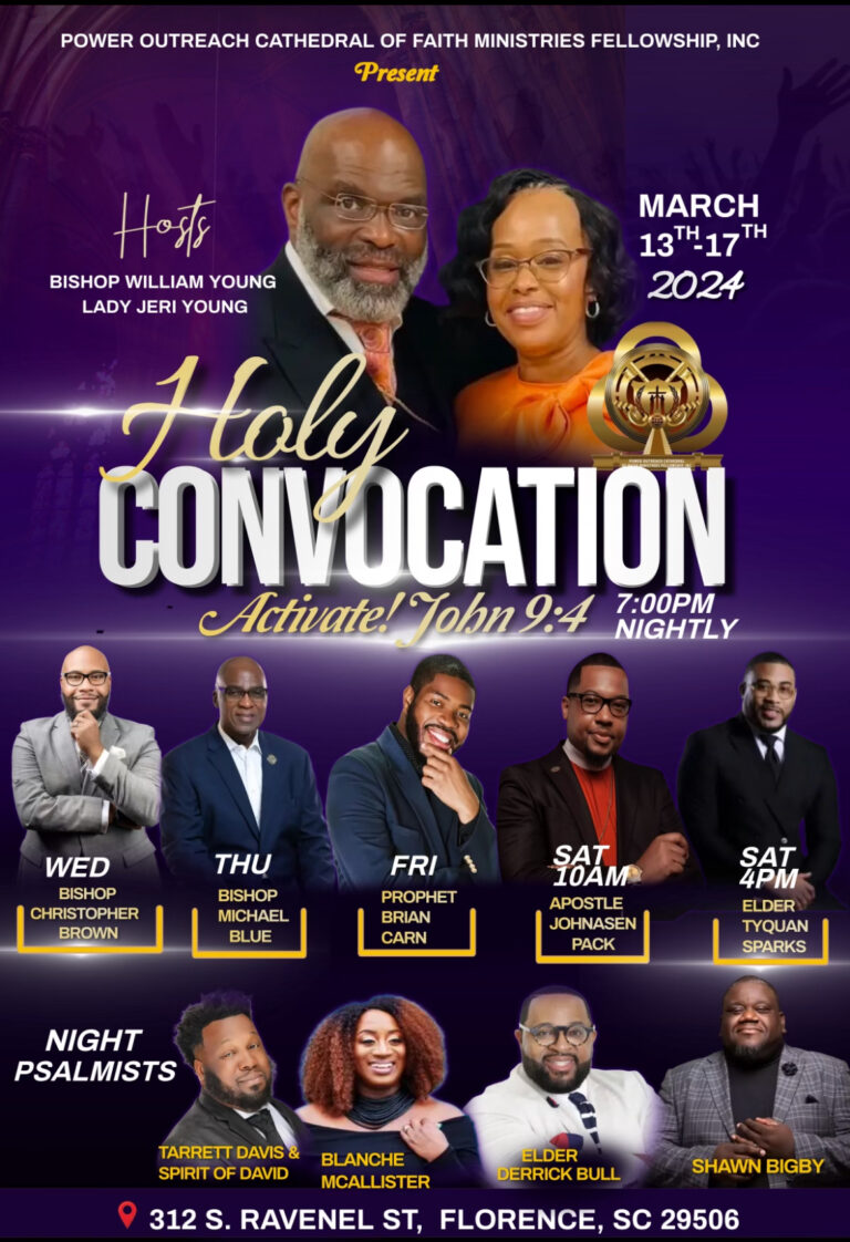 Prophet in Florence, SC | Brian Carn Ministries