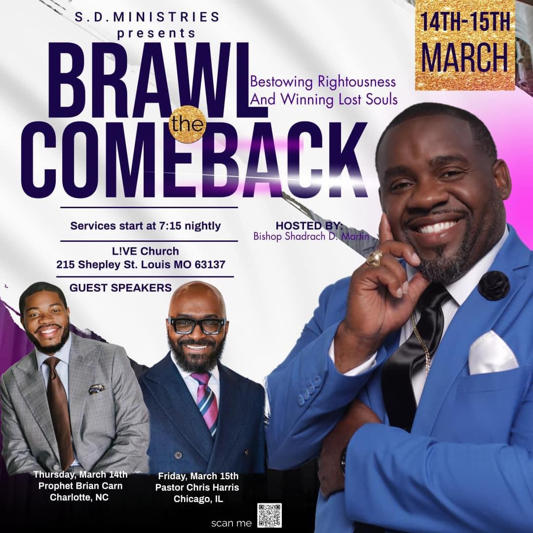 Itinerary | Brian Carn Ministries
