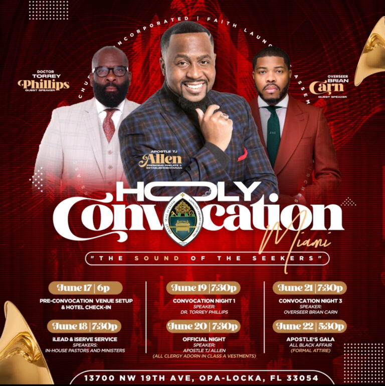 Itinerary | Brian Carn Ministries