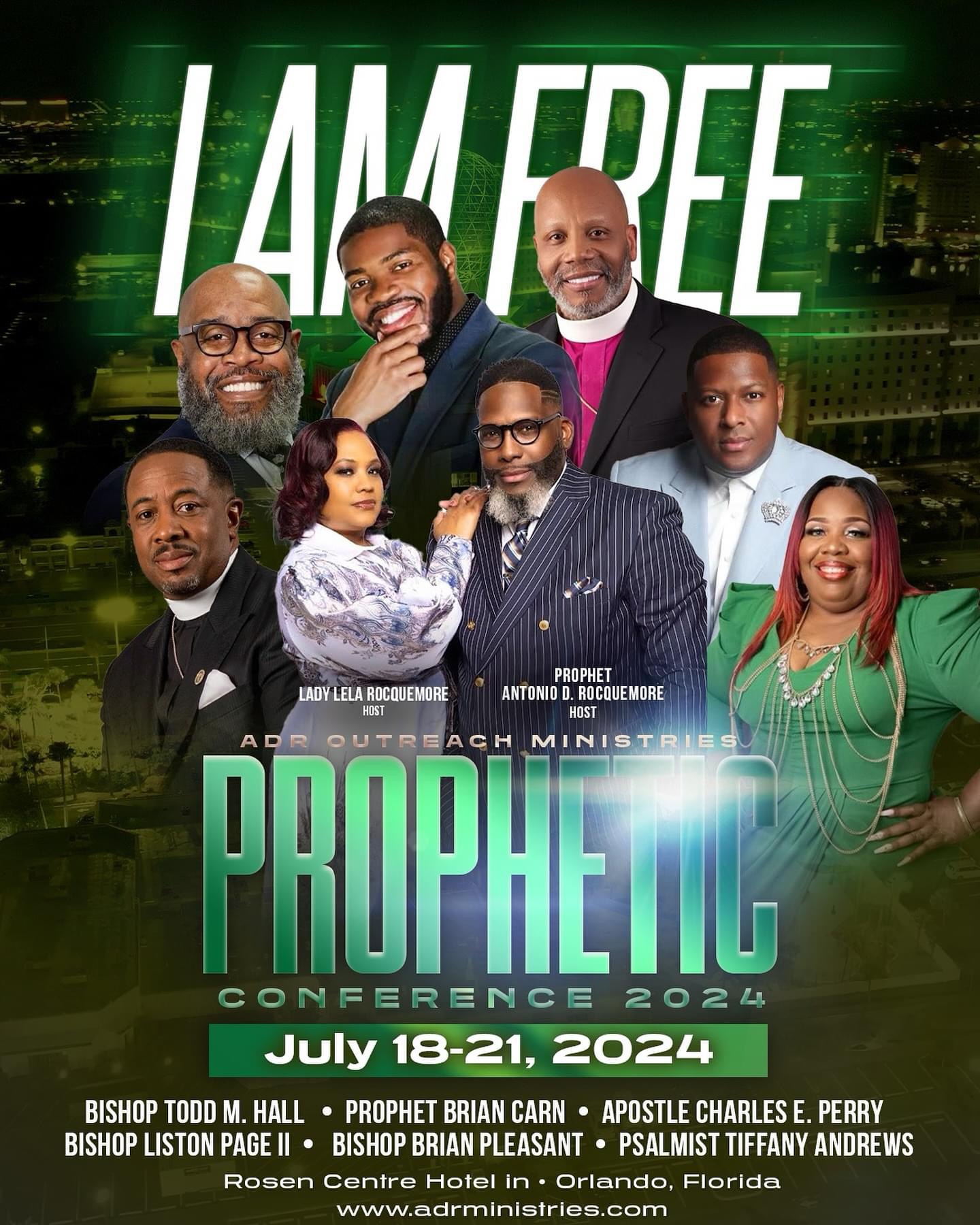 ADR Prophetic Conference 2024 (Orlando, FL) | Brian Carn Ministries