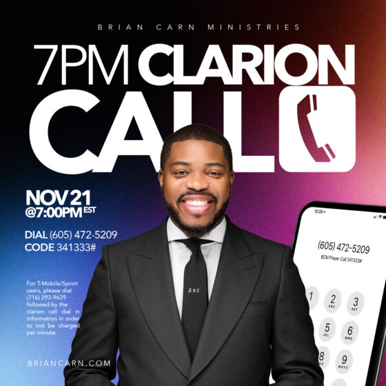 Sermons | Brian Carn Ministries