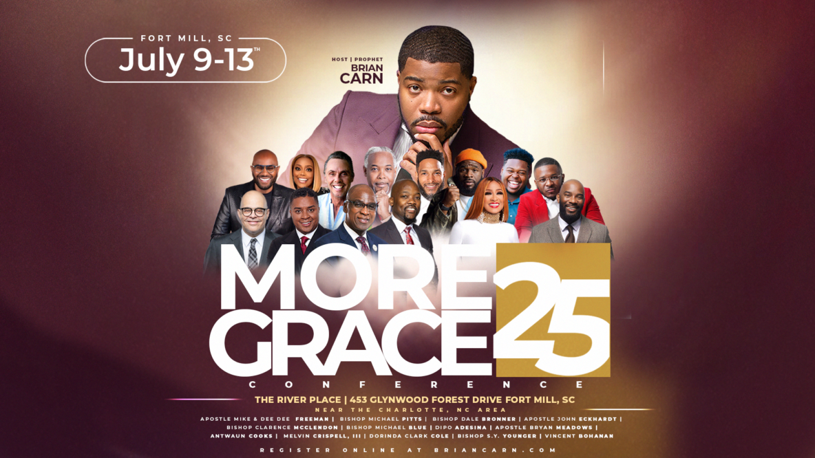 More Grace Conference 2025 (Fort Mill, SC) | Brian Carn Ministries
