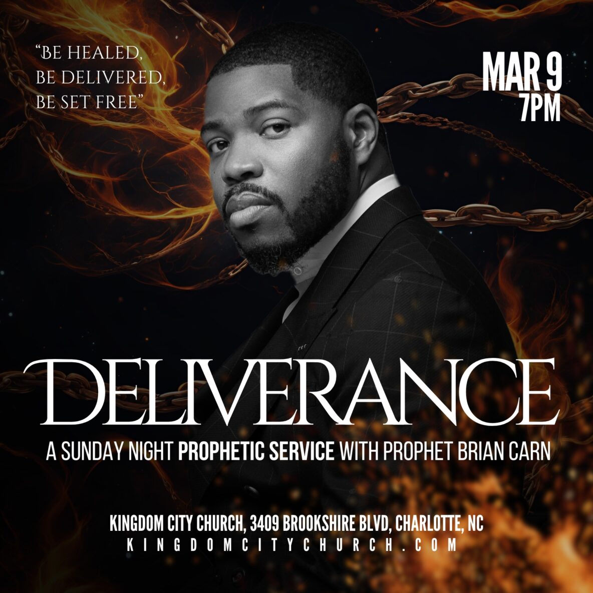 Itinerary | Brian Carn Ministries