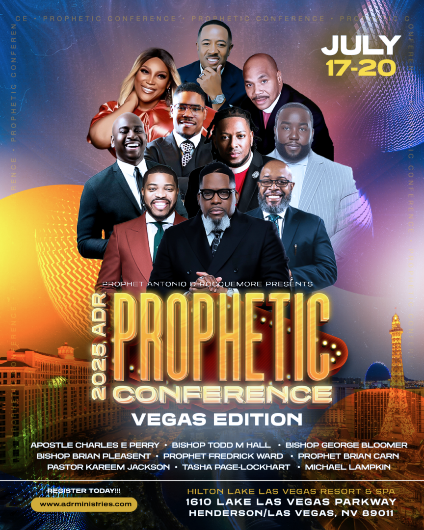 2025 ADR Prophetic Conference (Las Vegas, NV) | Brian Carn Ministries